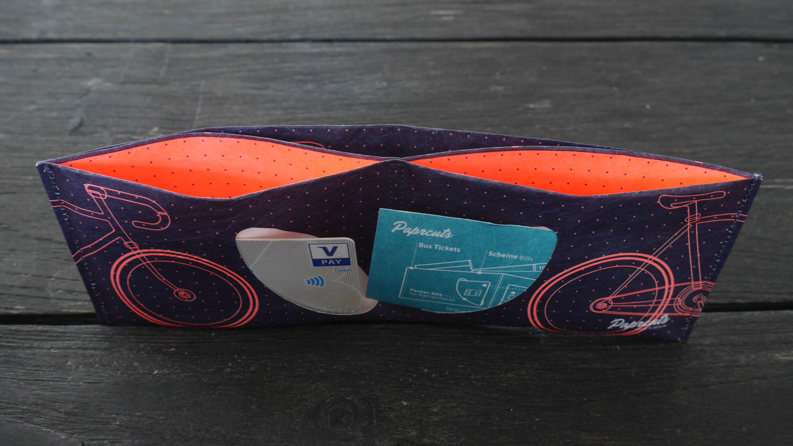 Papiergeldbeutel mit RFID-Schutz - FLOCOLOCO